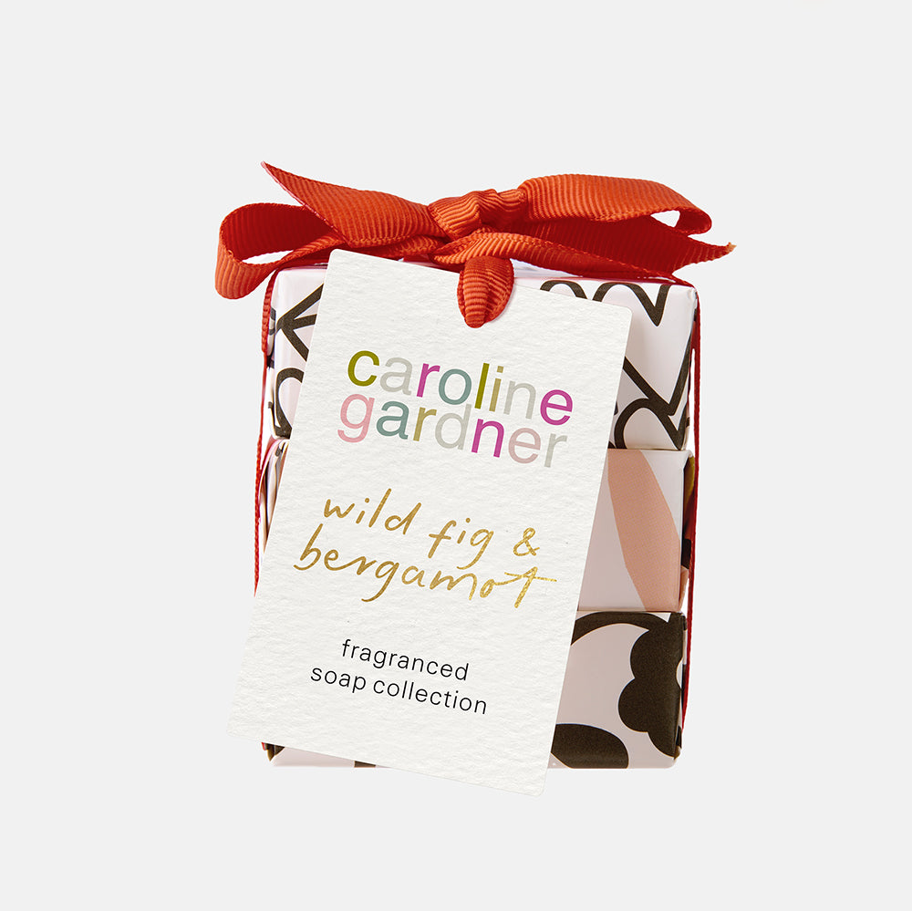 Wild Fig & Bergamot Set of 3 Soaps – Caroline Gardner