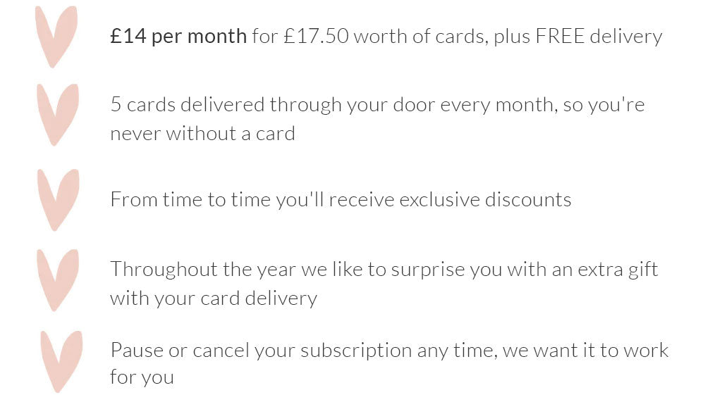 Greetings Card Subscription | Caroline Gardner