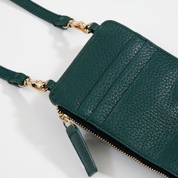 Phone Pouches UK | Leather Crossbody Bag for Phone | Caroline Gardner